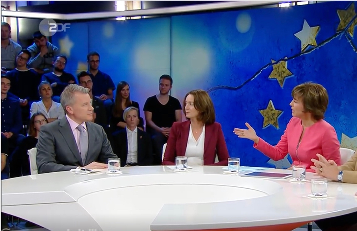 Jeff Rathke on Maybrit Illner Special: Methode Trump – Gefahr für ...